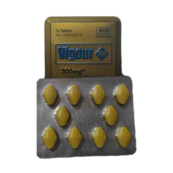 Vigour 300 mg 10 Tablet Ereksiyon Hapı - Penis Sertleştirici Haplar